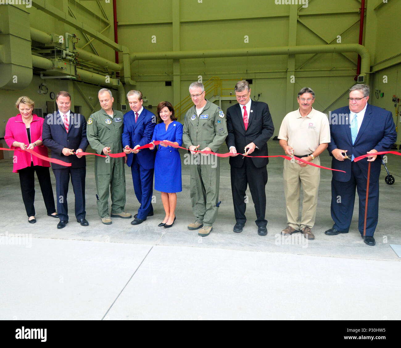 (Left to Right) Ms. Jamie Burrowes, Vice-President of Seneca ...