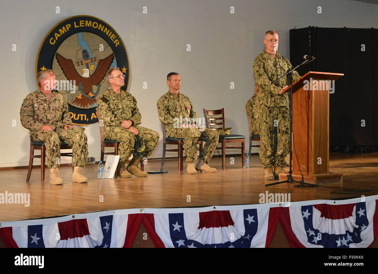 CAMP LEMONNIER, Djibouti - Navy Capt. Geoffrey T. Colpitts was relieved ...