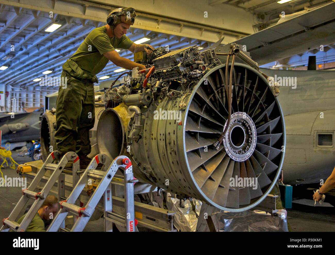 160812-N-VK310-022 MEDITERRANEAN SEA (Aug. 12, 2016) Lance Cpl ...
