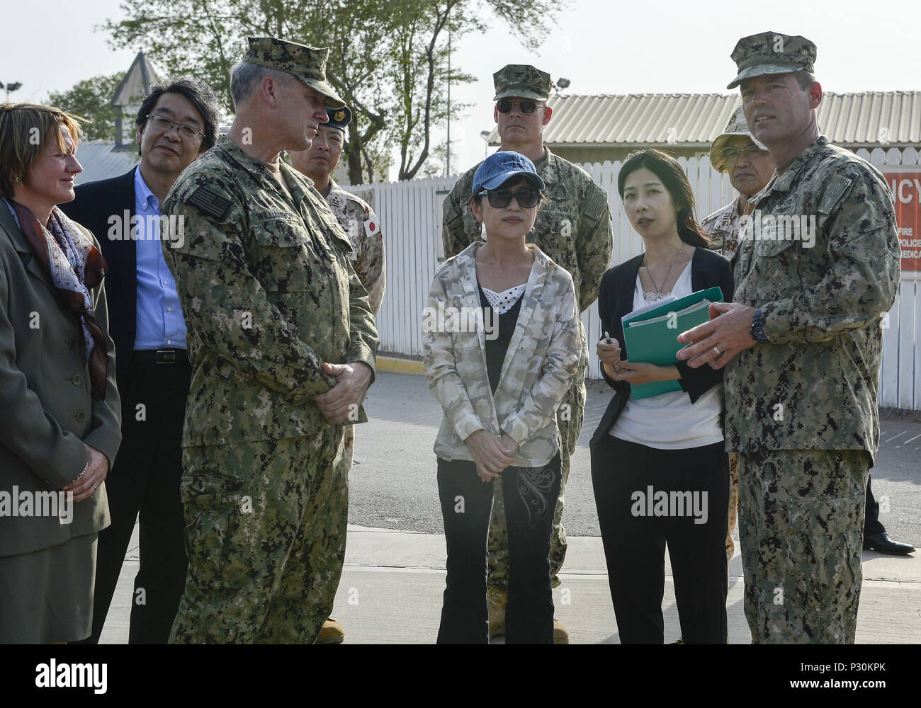 CAMP LEMONNIER, Djibouti - Japanese Minister of Defense Tomomi Inada ...