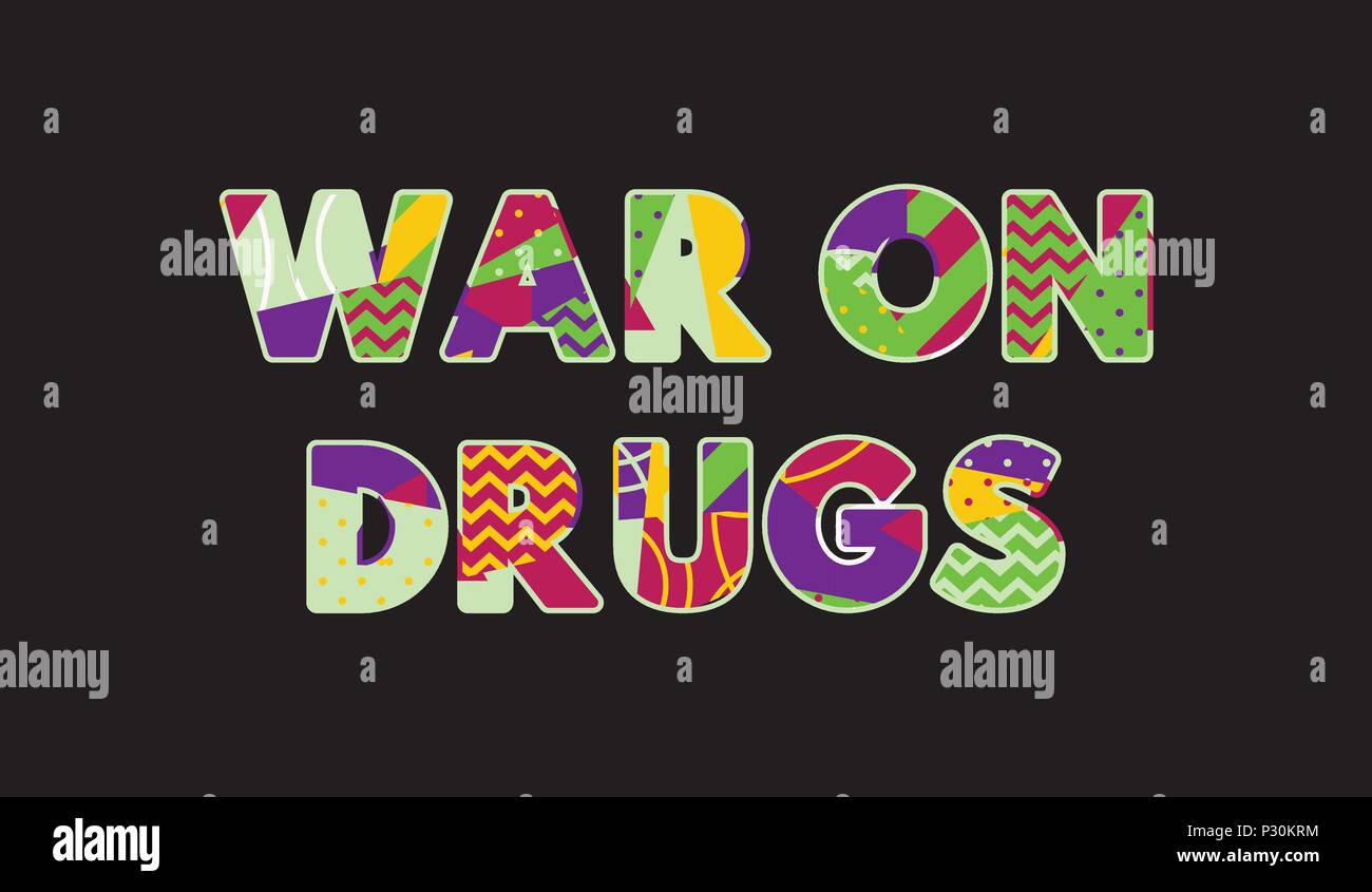 War on drugs Stock Vector Images - Alamy