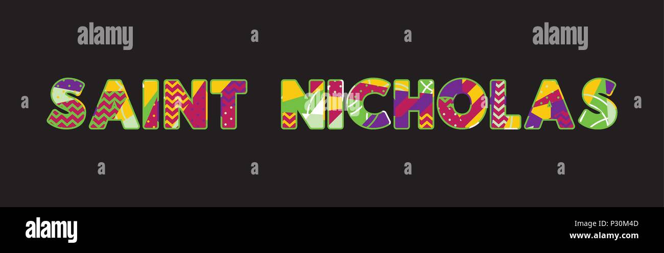 St nick saint nicholas Stock Vector Images - Alamy