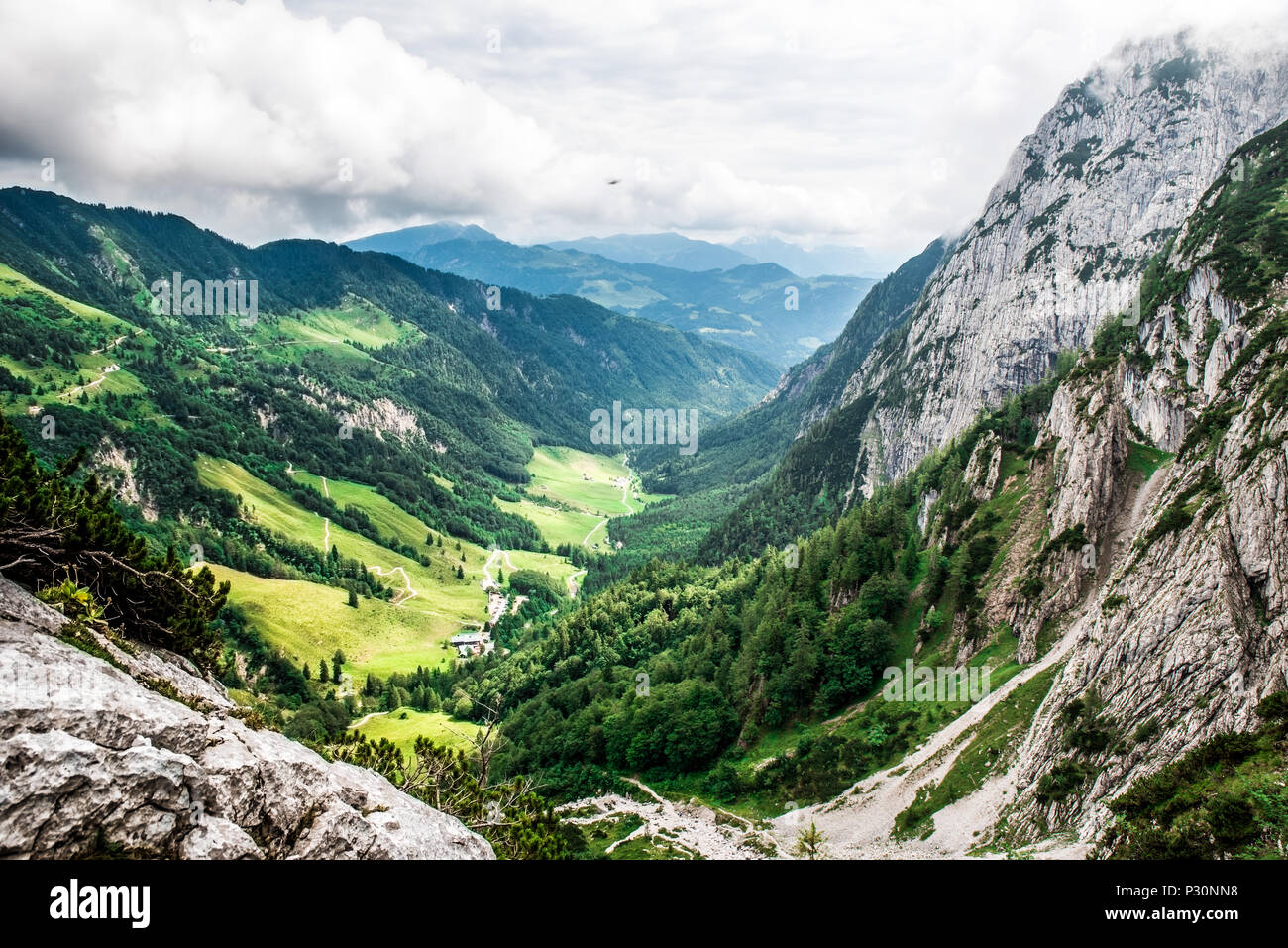 Ellmauer Halt at Wilder Kaiser mountains of Austria - close to ...