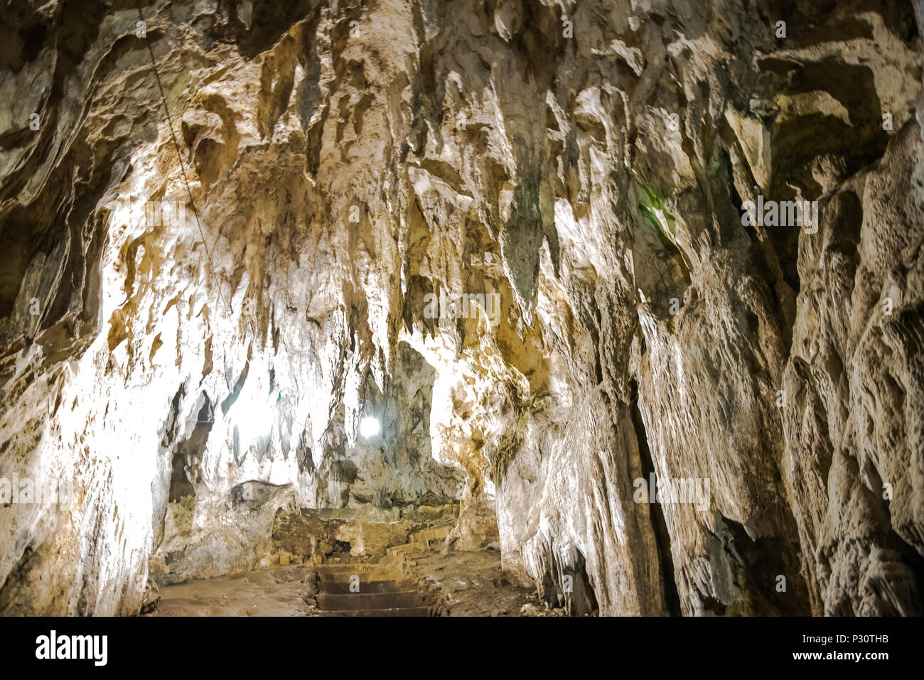 Hoyop Hoyoan Cave, Camalig, Albay Stock Photo - Alamy