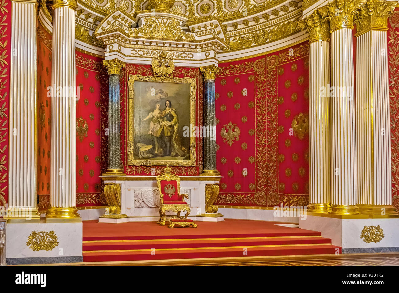 The small throne room hi-res stock photography and images - Alamy