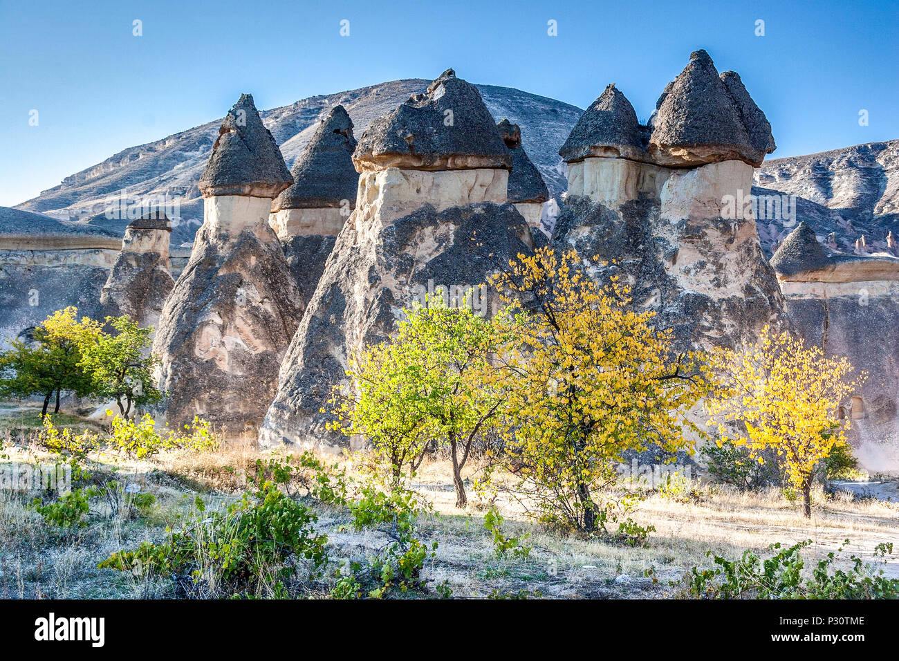 Turkey Cappadocia Fairy Chimneys Stock Photo - Alamy