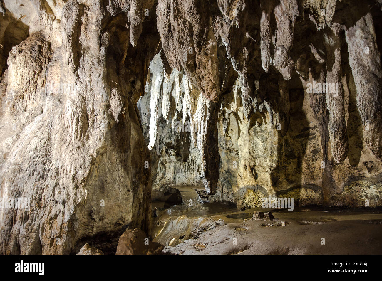 Hoyop Hoyoan Cave, Camalig, Albay Stock Photo - Alamy