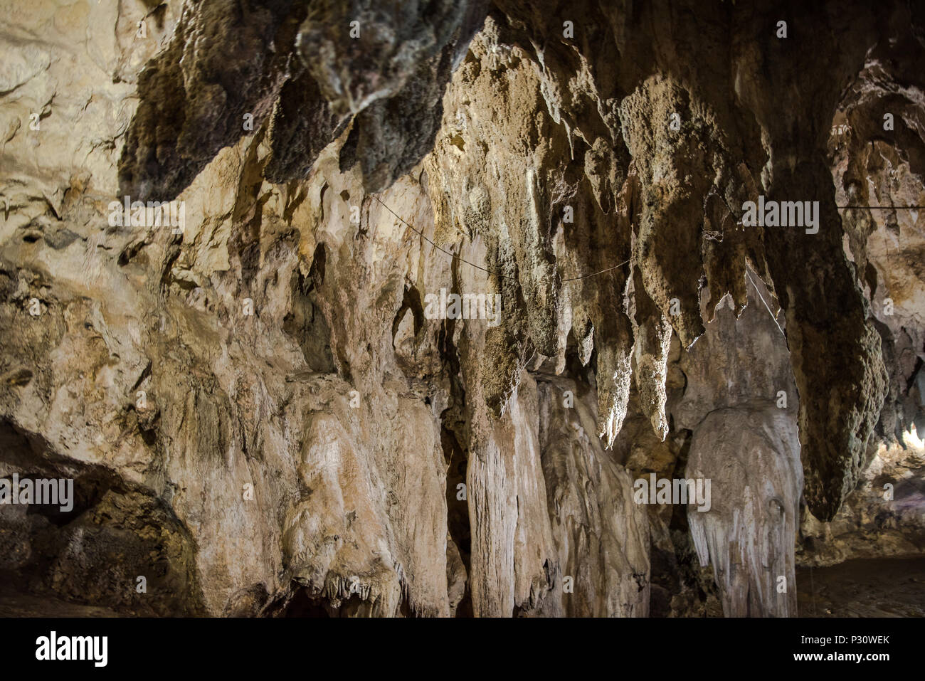 Hoyop Hoyoan Cave, Camalig, Albay Stock Photo - Alamy