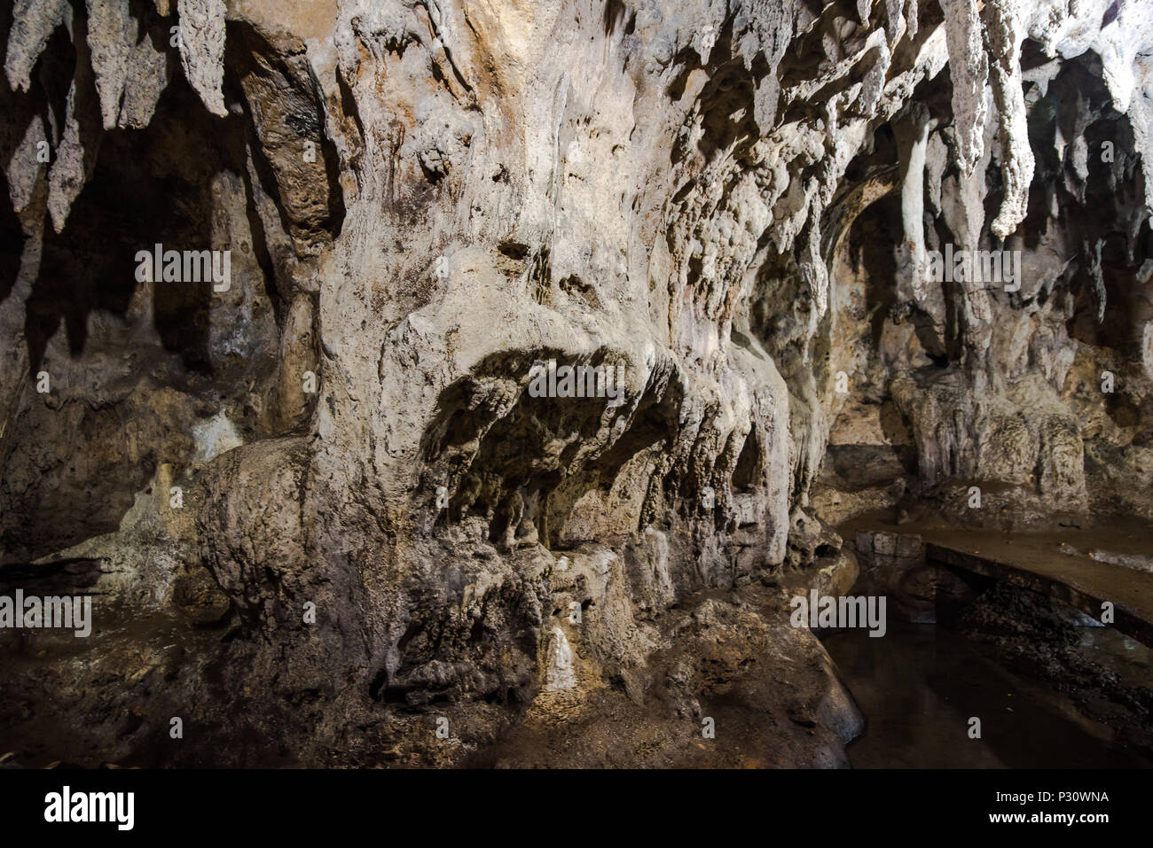 Hoyop Hoyoan Cave, Camalig, Albay Stock Photo - Alamy
