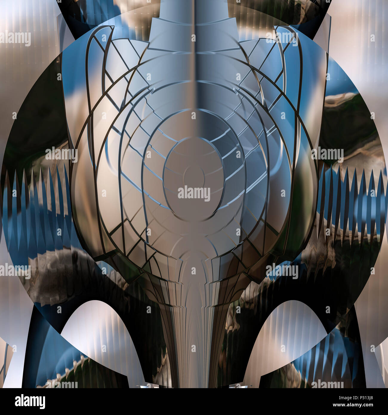 Shiny metal abstract surface illustration - metal pattern background ...