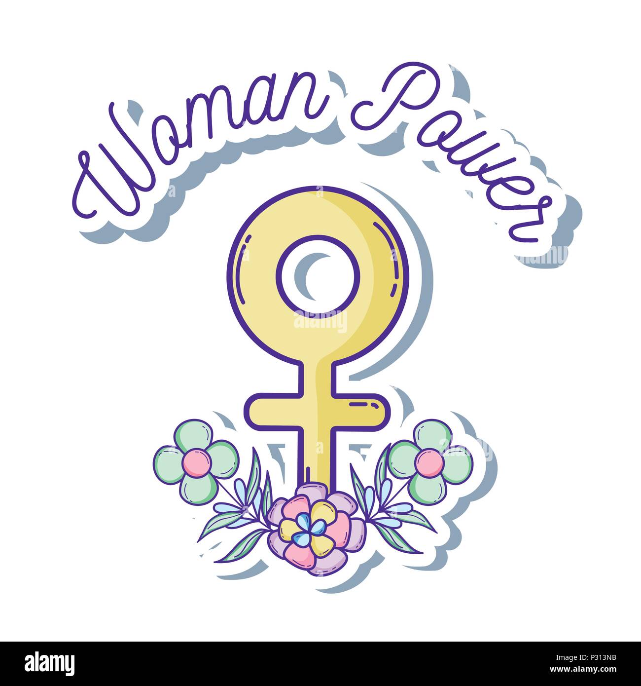 Female power freedom success Cut Out Stock Images & Pictures - Alamy