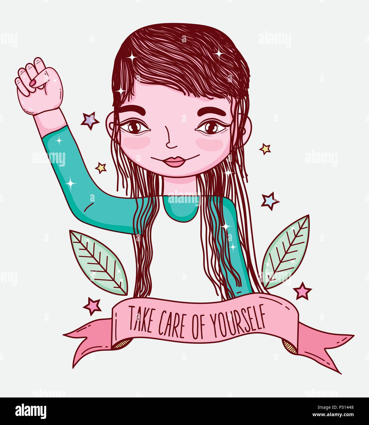 Female power freedom success Stock Vector Images - Alamy