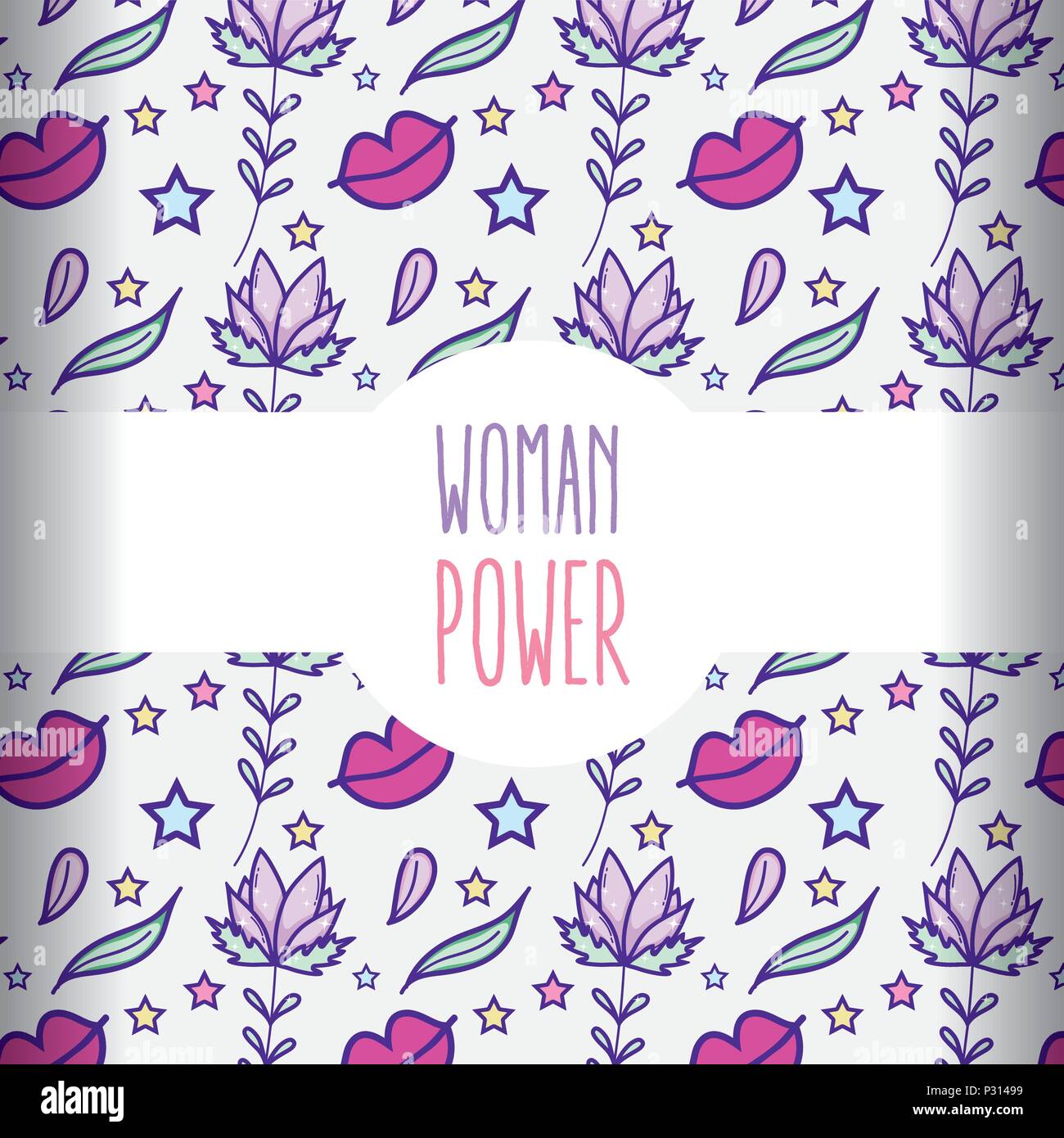 Strong lips Stock Vector Images - Alamy