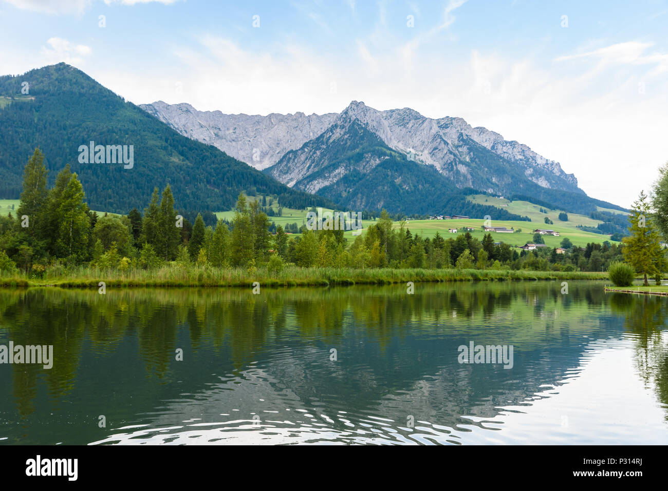 Walchsee mountains hi-res stock photography and images - Alamy