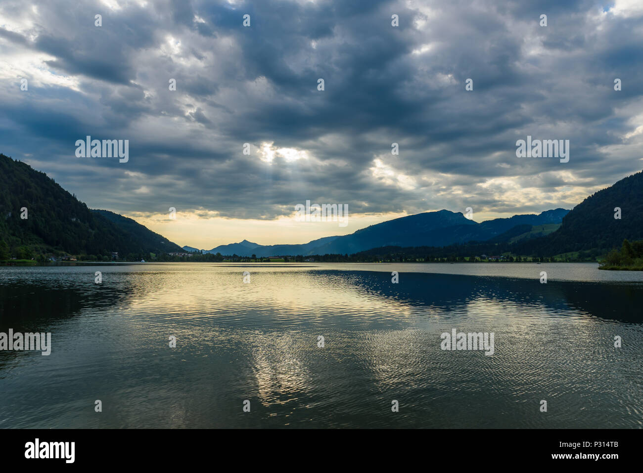 Walchsee mountains hi-res stock photography and images - Alamy