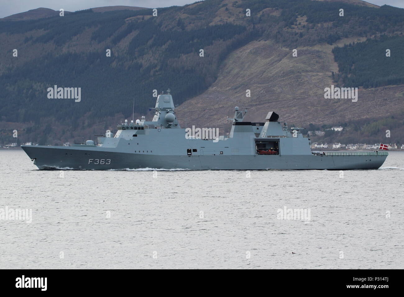 KDM Niels Juel (F363), an Iver Huitfeldt-class frigate operated by the ...