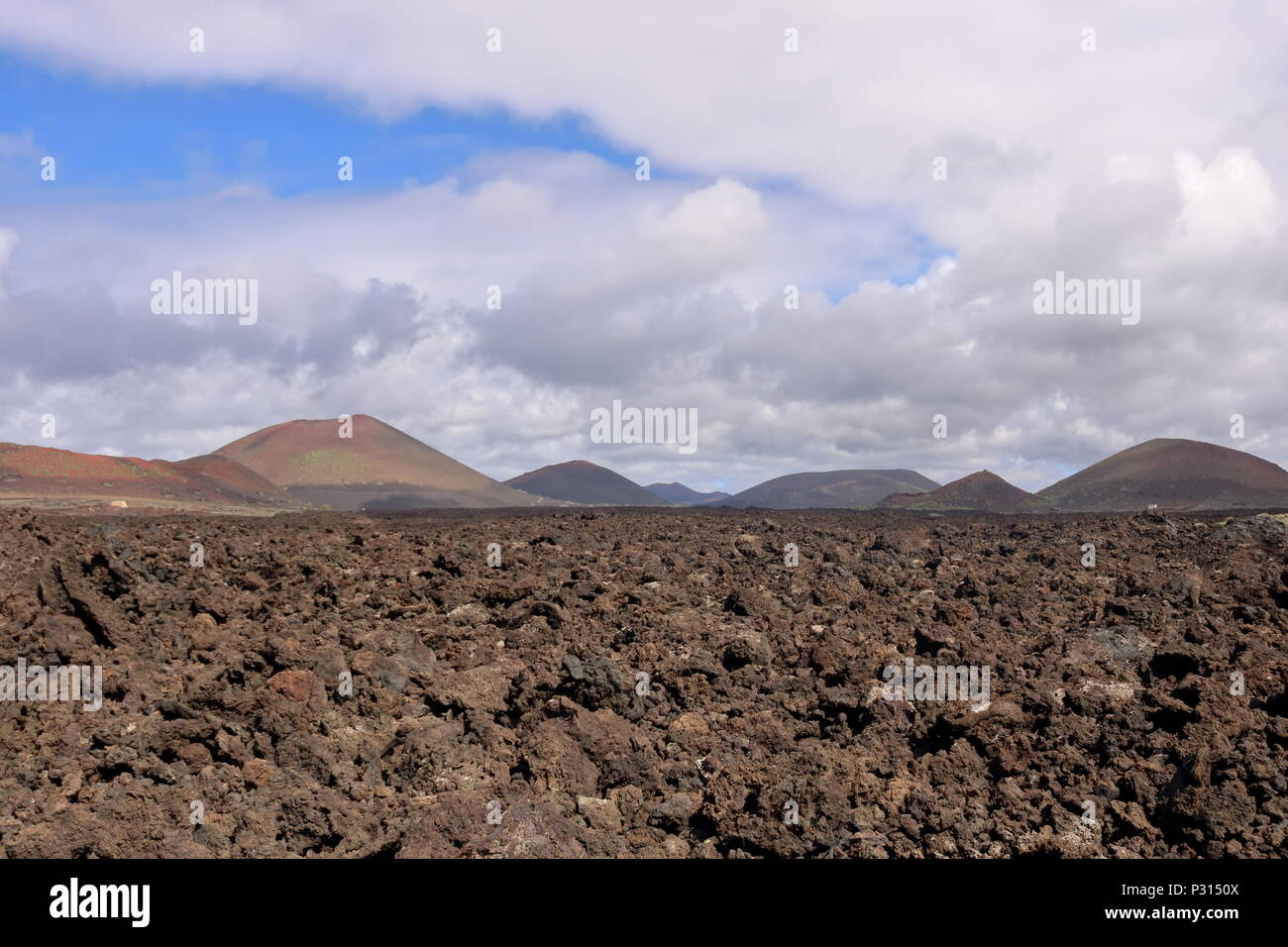 Beautiful Island Lanzarote on the Canaries Stock Photo - Alamy
