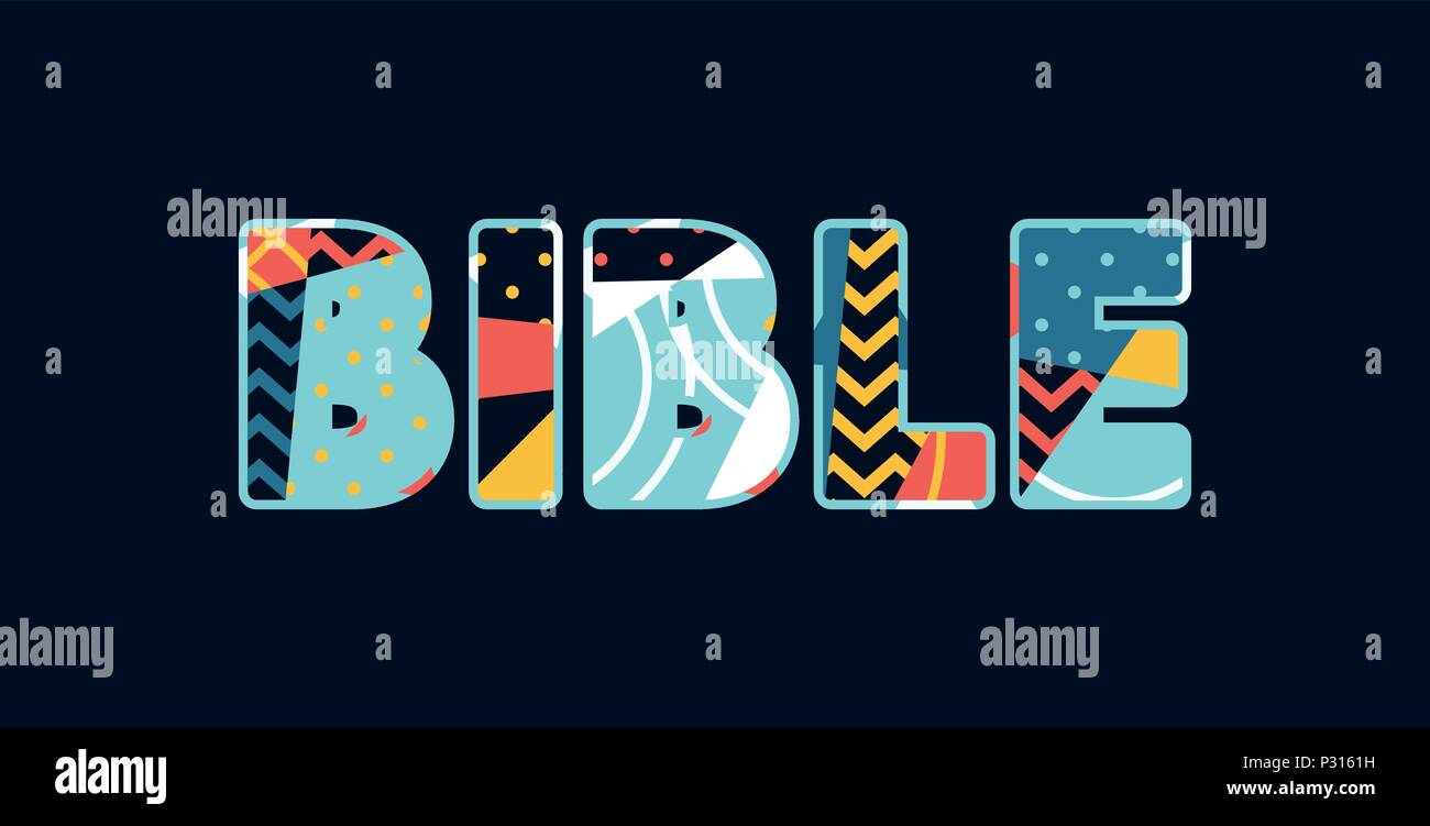 Old book bible written in Stock Vector Images - Alamy