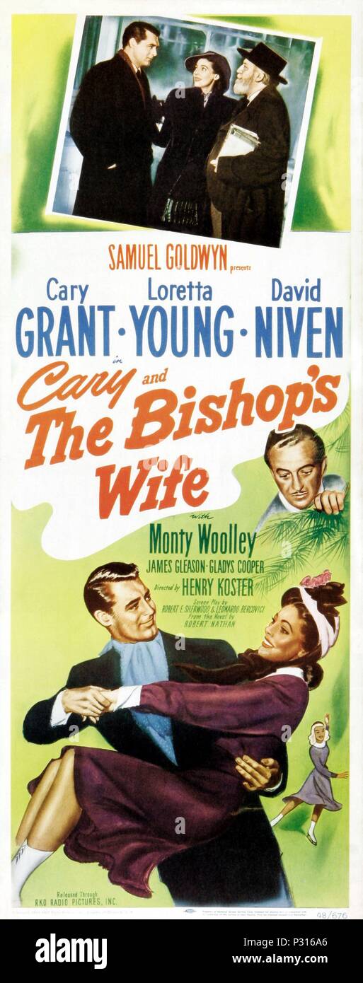 Original Film Title: THE BISHOP'S WIFE. English Title: THE BISHOP'S ...