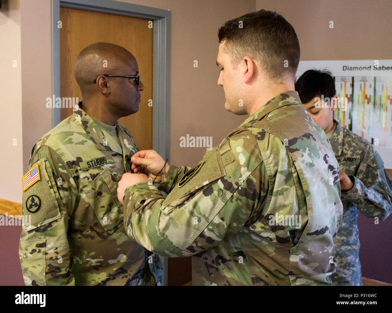 FORT MCCOY, Wis. – Lt. Col. Fredrick Stubbs, the Deputy Director of ...
