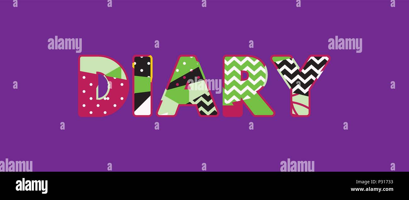 Written journal entry Stock Vector Images - Alamy