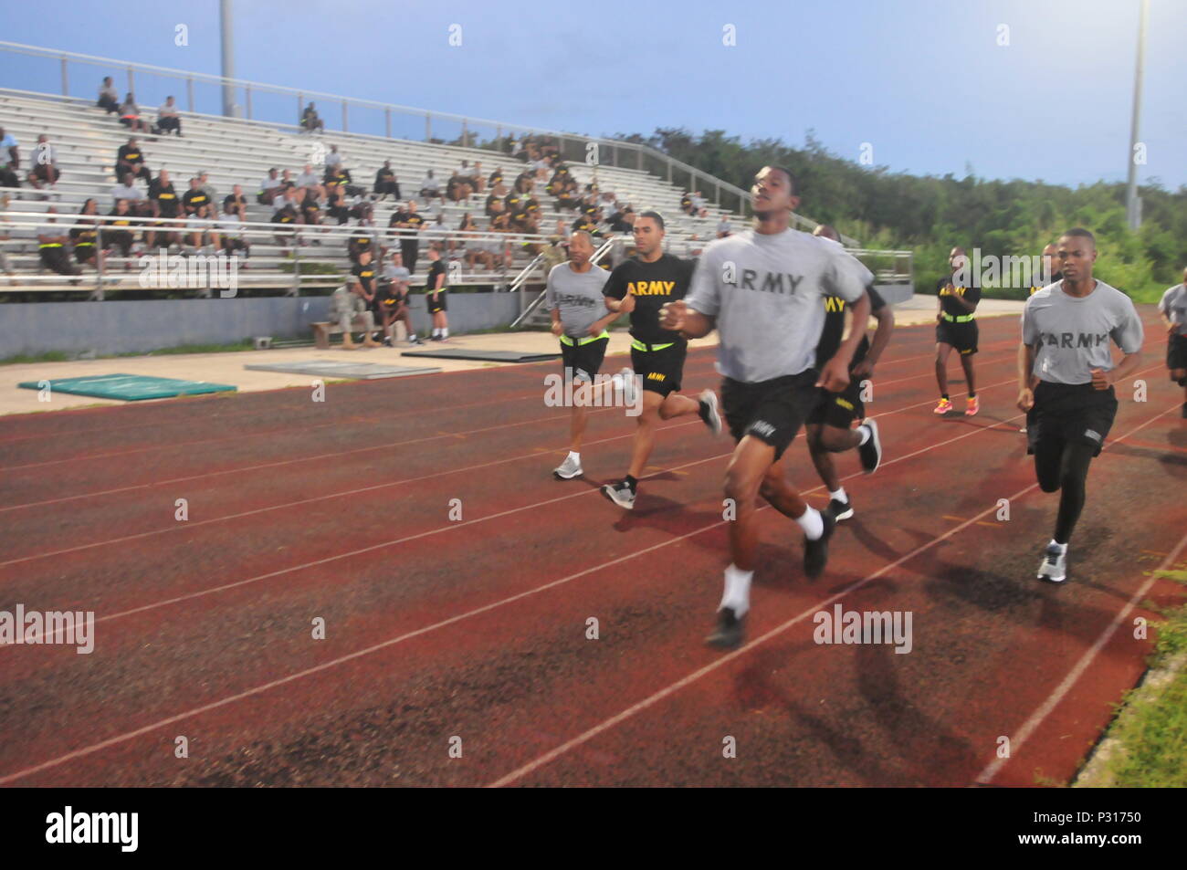 Eight soldiers from 104th Troop Command, Virgin Islands National Guard ...
