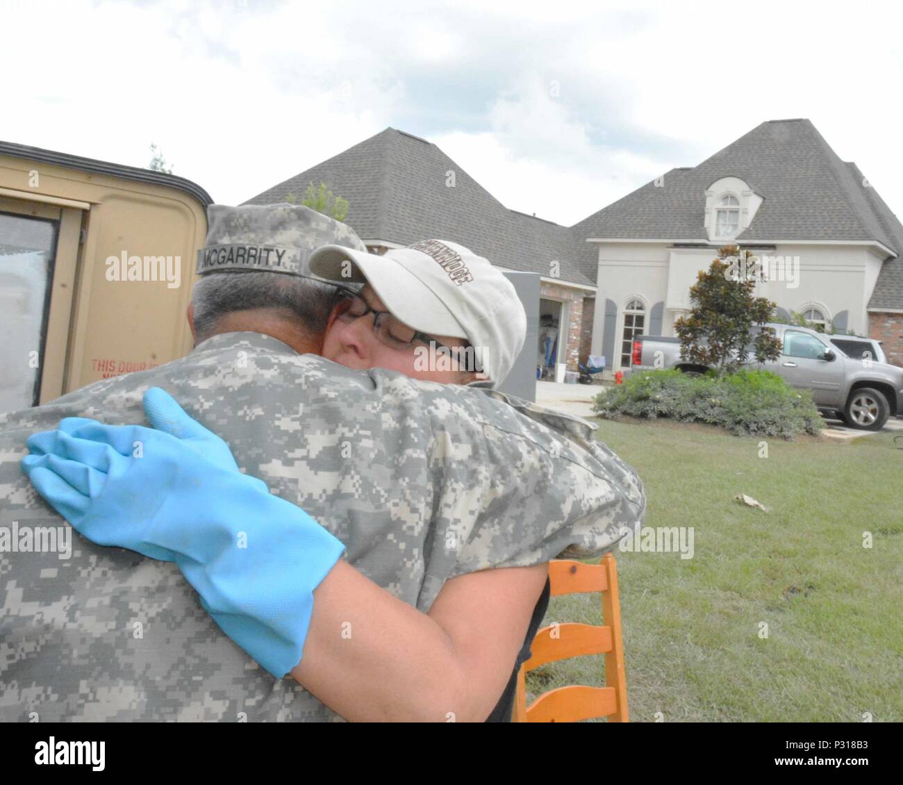 Sgt. David J. McGarrity, of the 39th Military Police Company of the ...