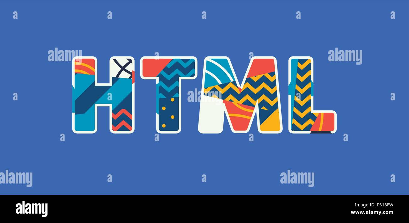 Html5 vector vectors hi-res stock photography and images - Alamy