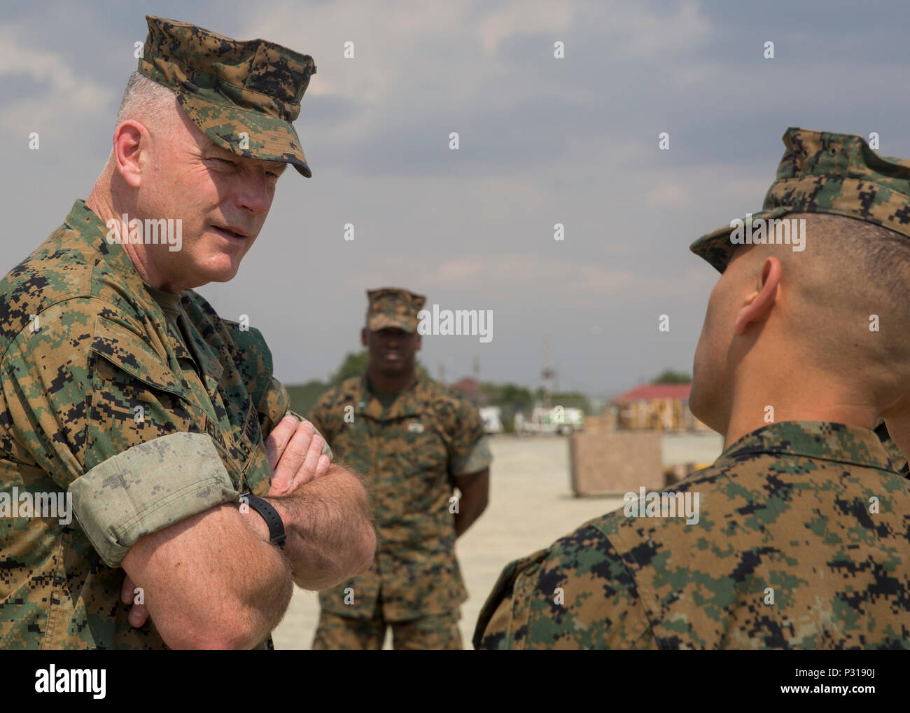 U.S. Marine Corps Maj. Gen. Niel E. Nelson, commander of Marine Forces ...