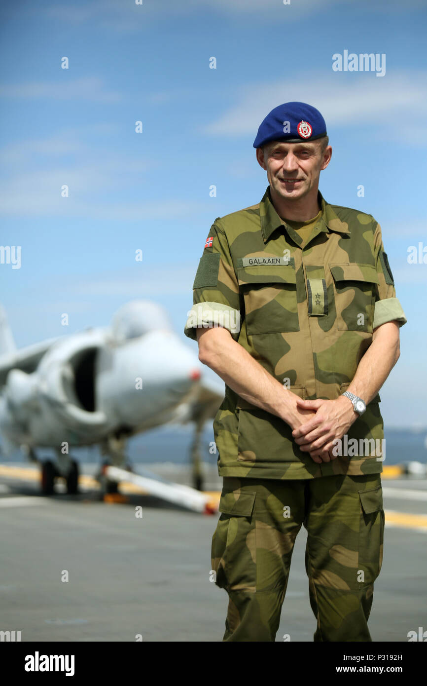 Norwegian Army Lt. Col. Ola Galaaen is one of many allied and partner ...