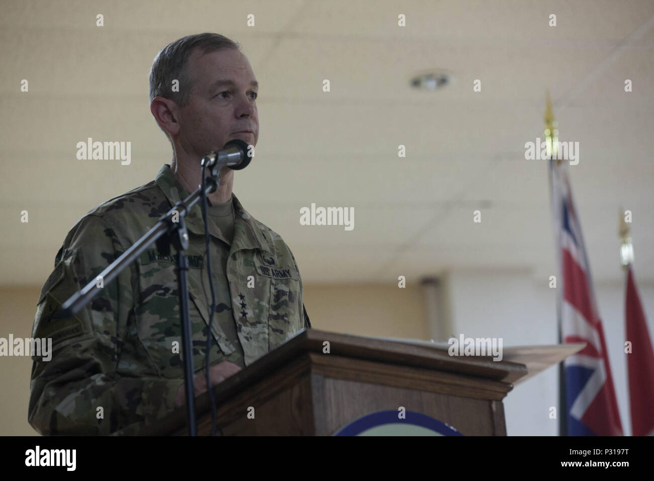 U.S. Army Lt. Gen Sean MacFarland, Combined Joint Task Force ...