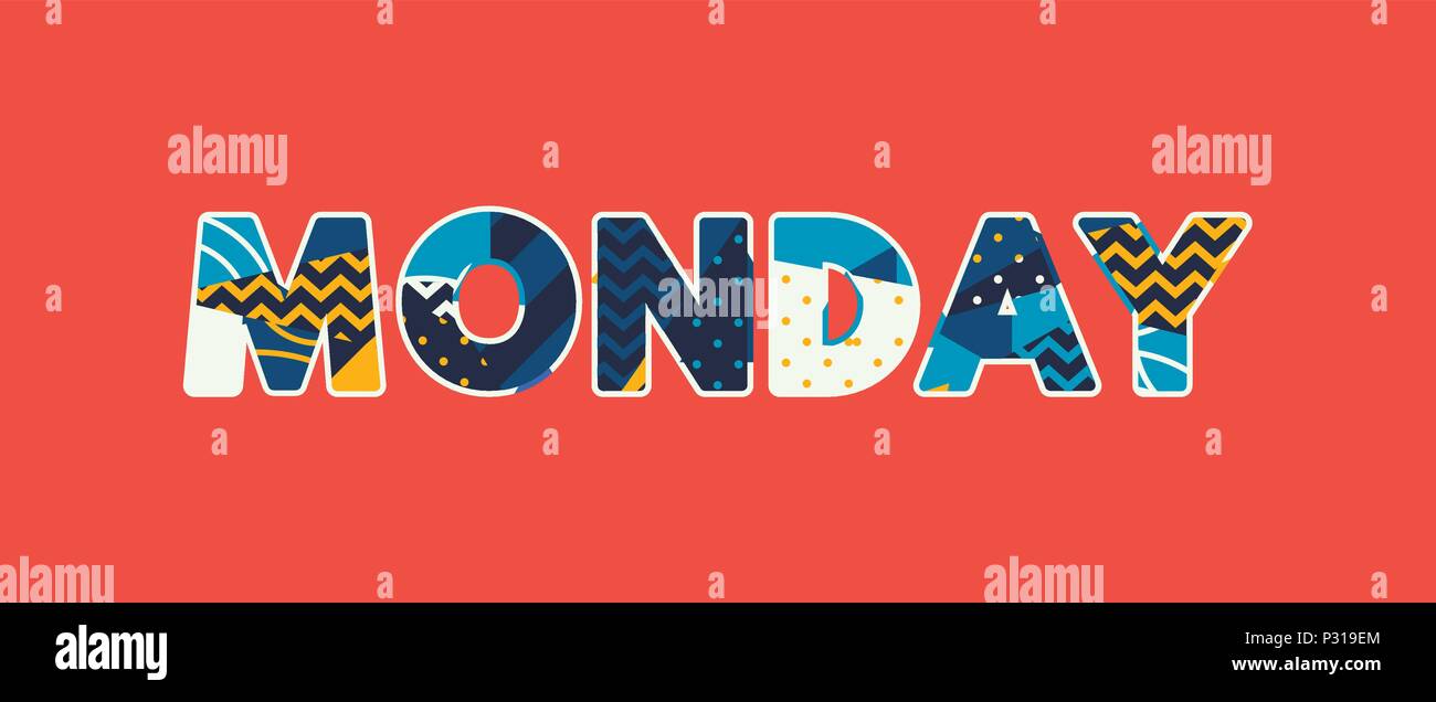 The word " " concept written in colorful abstract typography. Vector ...
