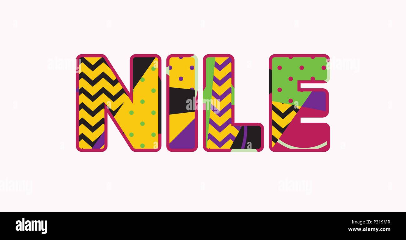 Nile river vector vectors hi-res stock photography and images - Alamy