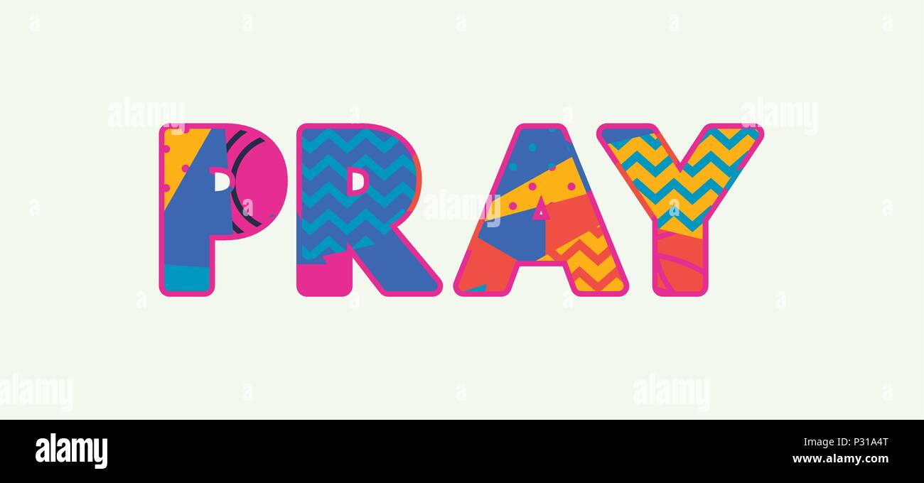 Prayer christian jewish muslim Stock Vector Images - Alamy