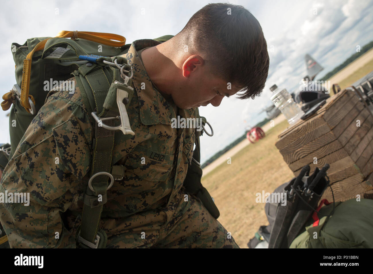 CAMP GRAYLING, Mich. – Maj. Mark Lenzi, Inspector-Instructor Company C ...