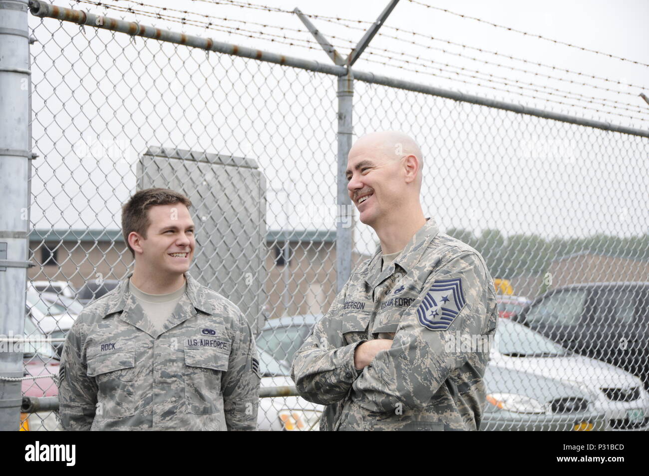 U.S. Air Force Senior Airman Nathan Rock of the Vermont Air National ...