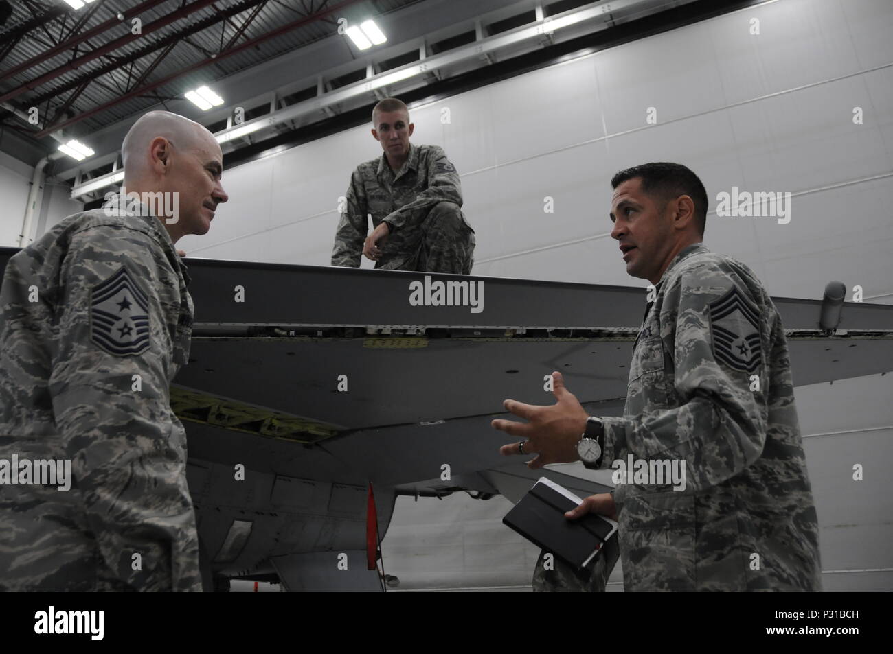 U.S. Air Force Chief Master Sgt. Darin Mauzy of the Vermont Air ...