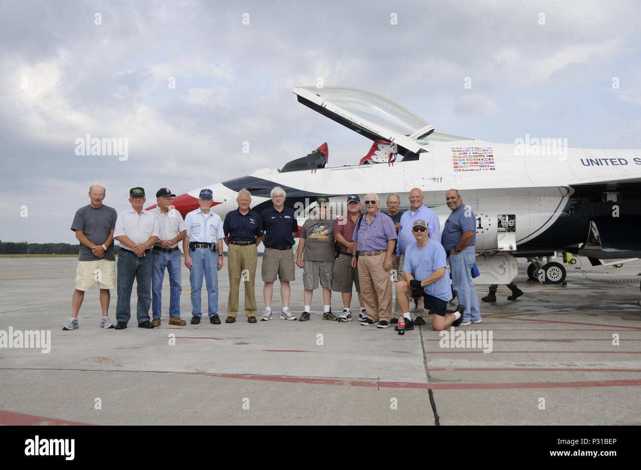 Green Mountain Boys past and present came out to the 158th Fighter Wing ...