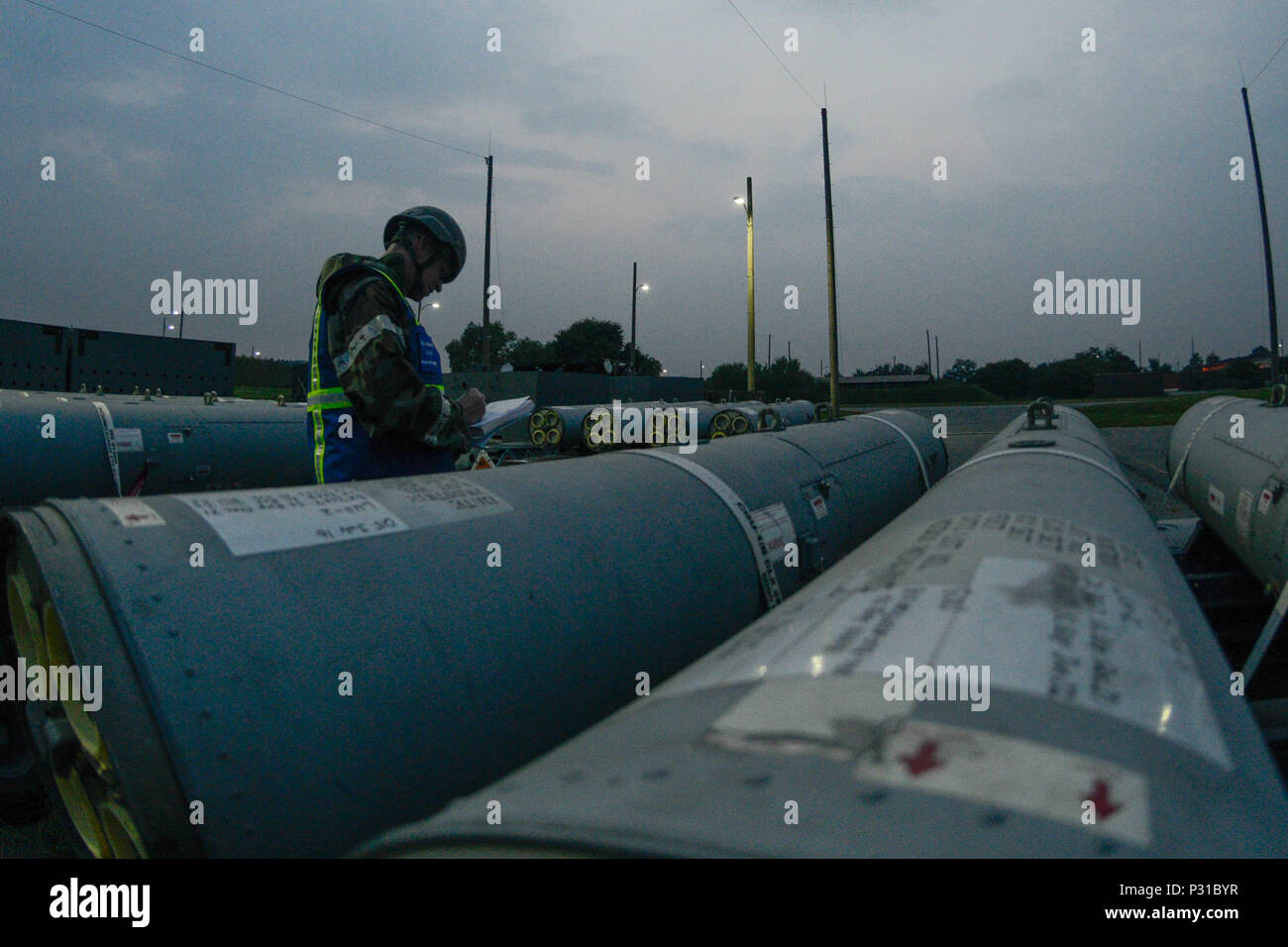 Staff Sgt. Gordon Inch, 51st Fighter Wing weapons safety manager ...