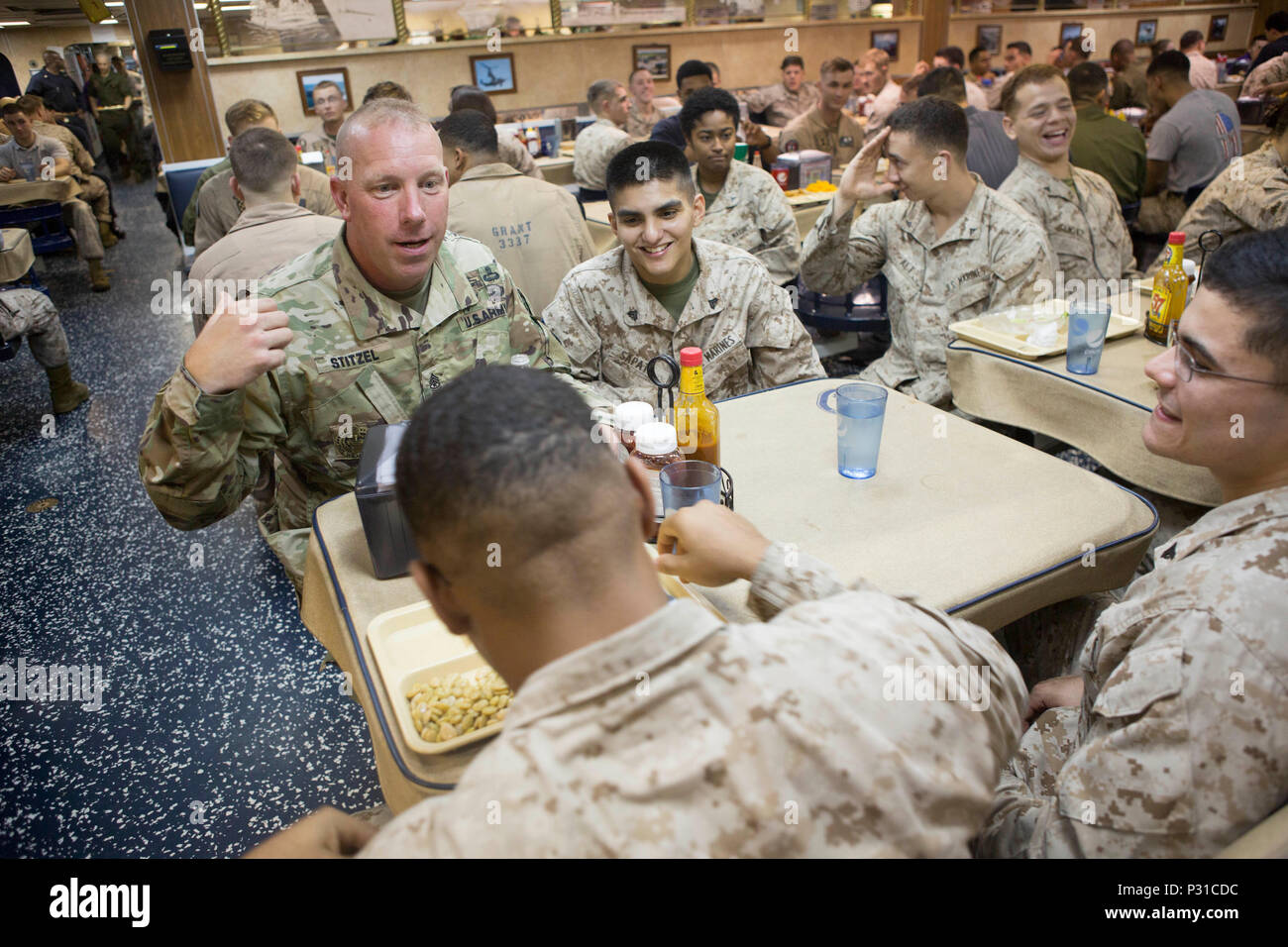 Command sergeant major of u s africa command hi-res stock photography ...