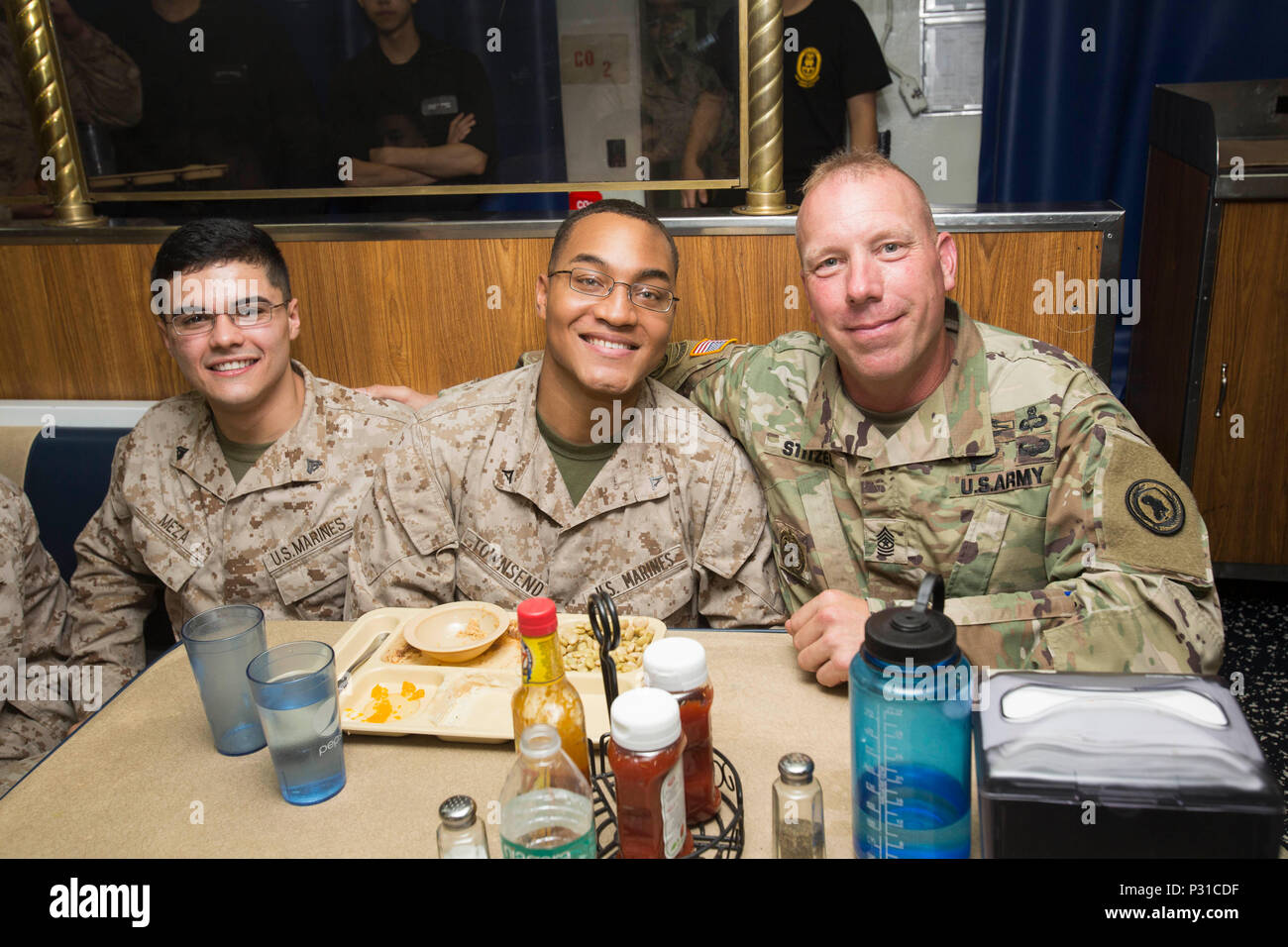 Command sergeant major of u s africa command hi-res stock photography ...