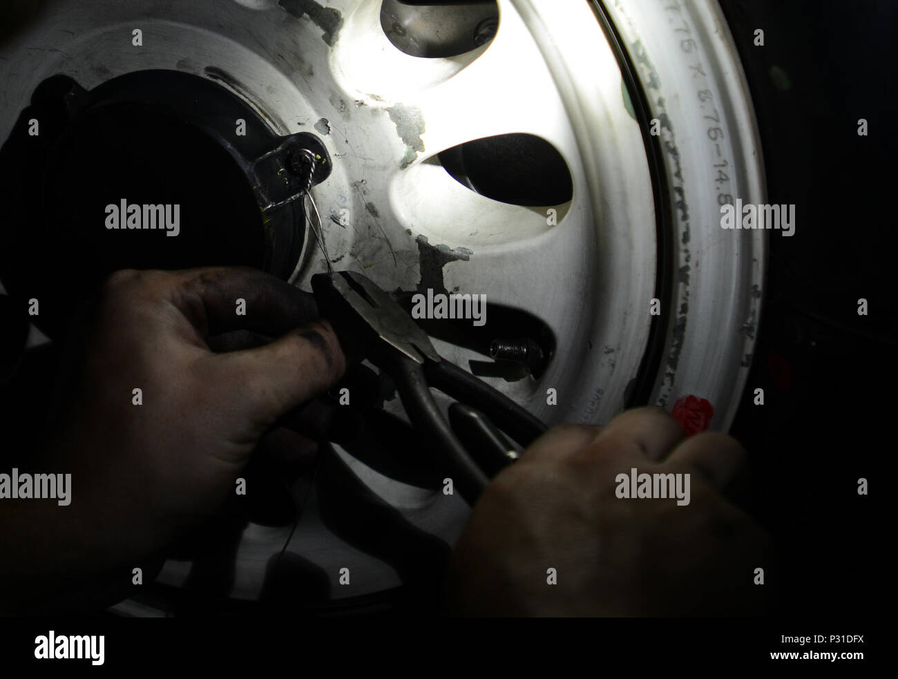 U.S. Air Force Airman 1st Class Tyler Messner, 20th Aircraft ...