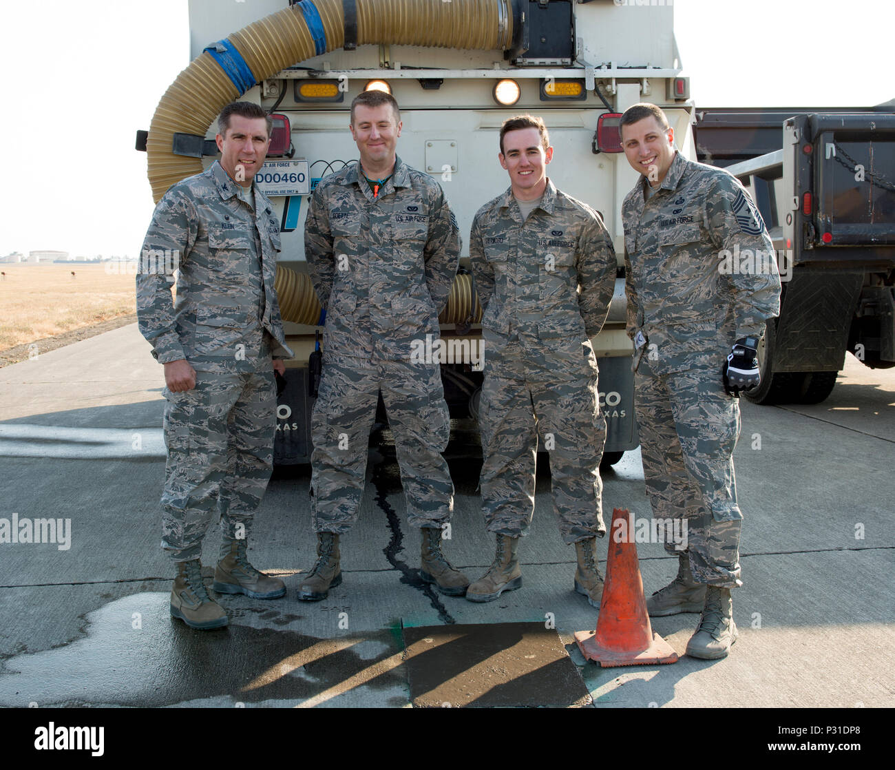 Personnel from the 60th Civil Engineer Squadron and 60th Air Mobility ...