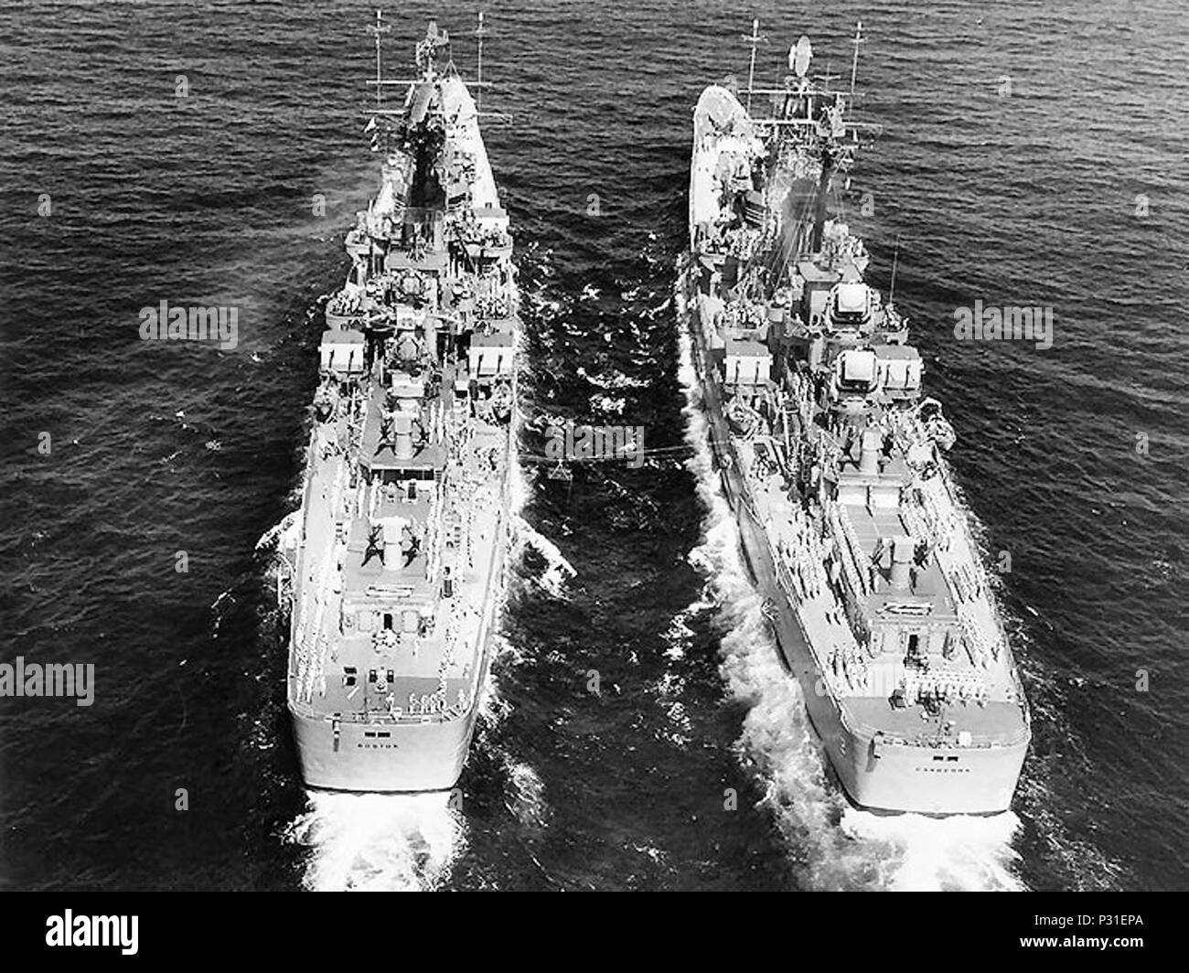 Warships at sea Stock Photo - Alamy