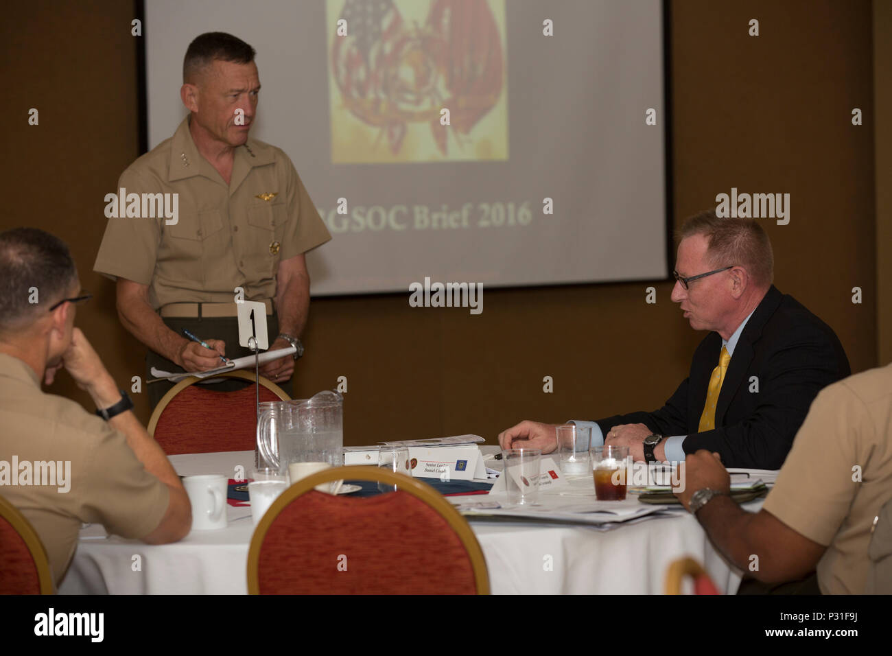 U.S. Marine Corps Lt. Gen. Jon M. Davis, deputy commandant, Aviation ...