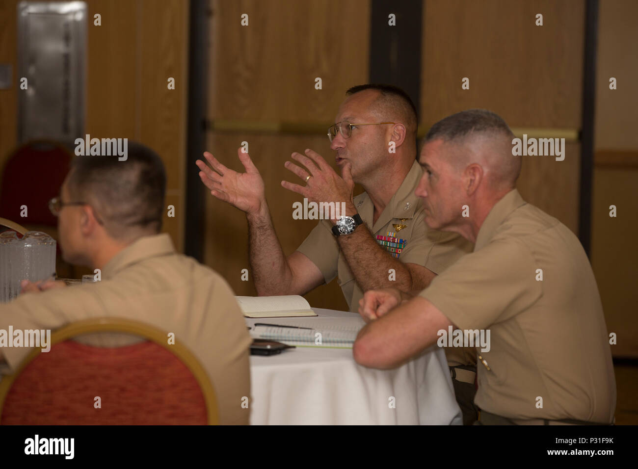 U.S. Marine Corps Col. Scott F. Benedict, military secretary ...