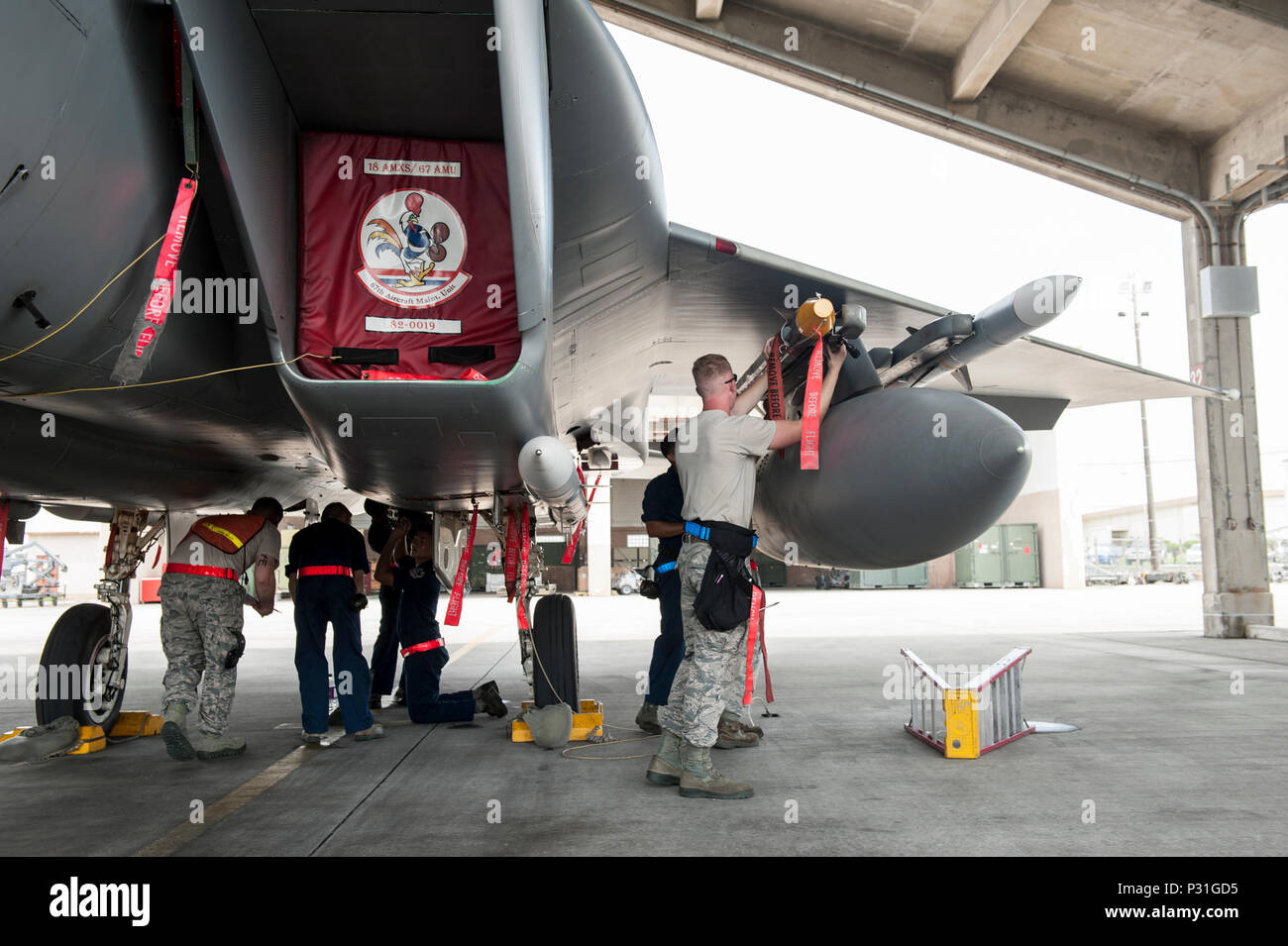 Of The 18th Aircraft Maintenance Squadron High Resolution Stock ...