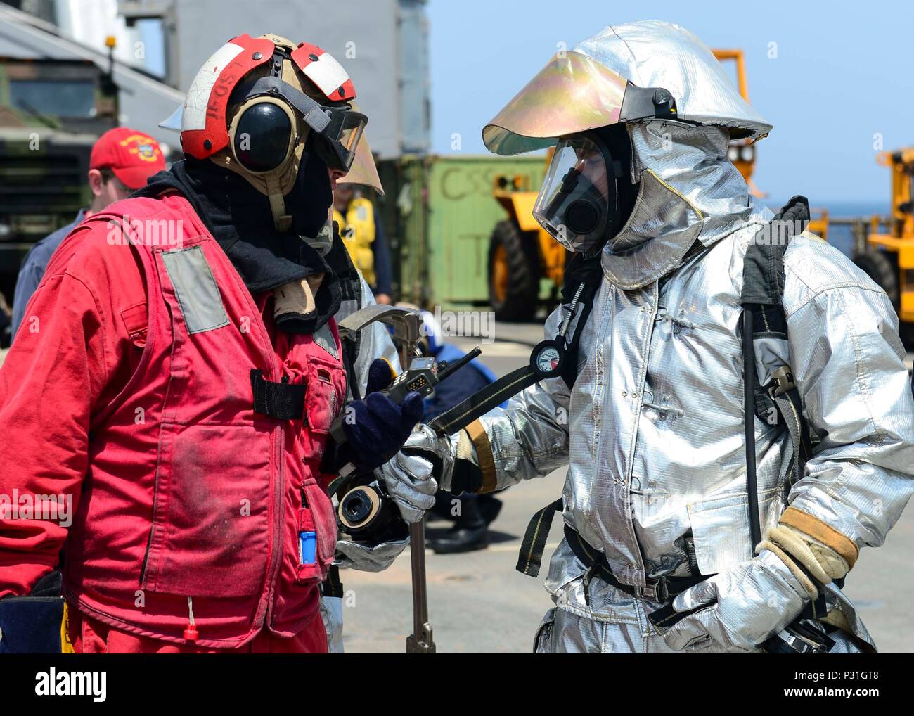 160823-N-TI017-074 GULF OF ADEN (Aug. 23, 2016) Damage Controlman 1st ...