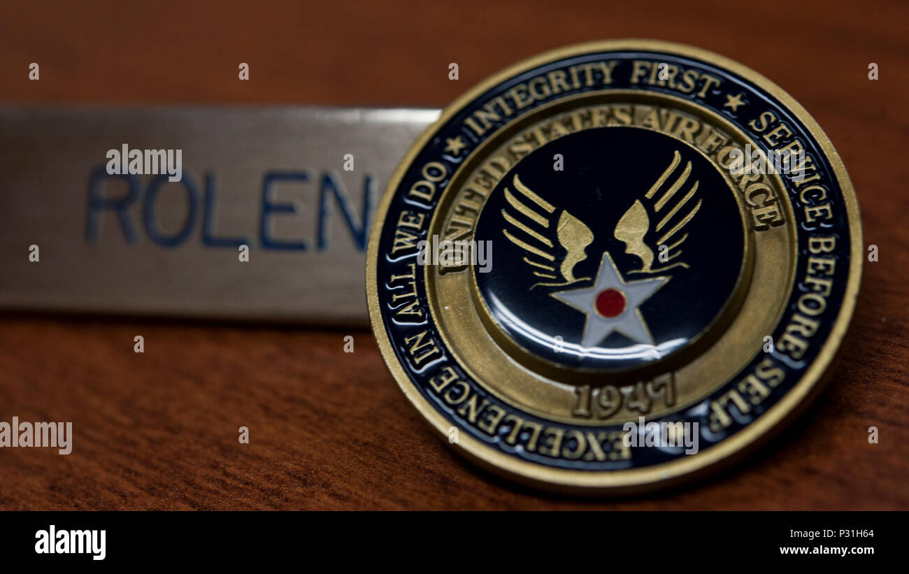 The Airman’s Coin is given to everyone who completes basic training. It ...