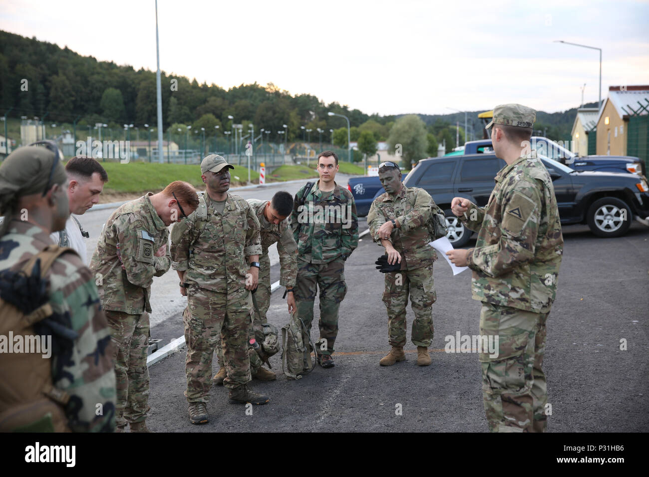 U.S. Army Soldiers of the Joint Multinational Readiness Center (JMRC ...